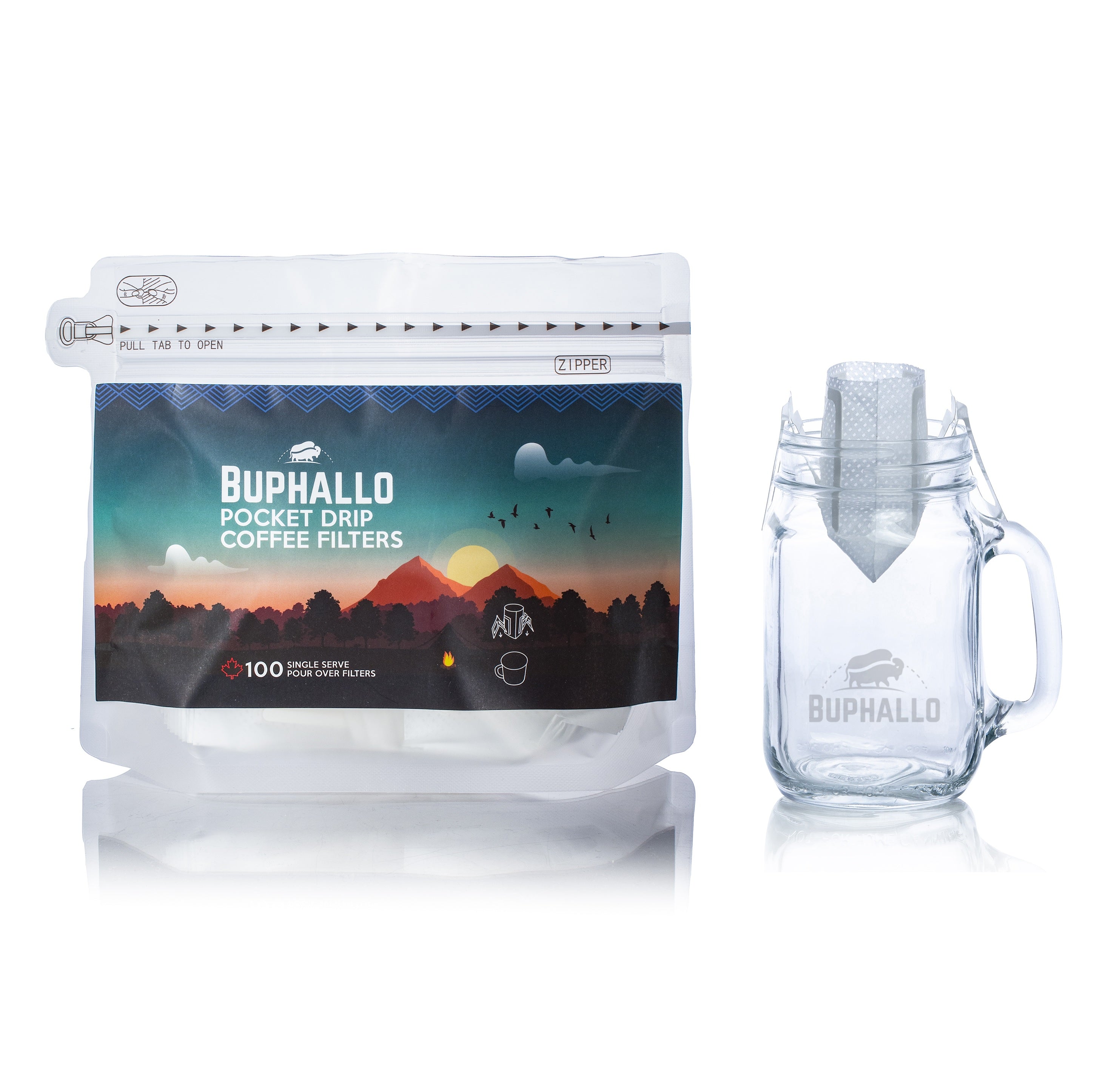 Pocket Drip Coffee Filters 100 pack – Buphallo